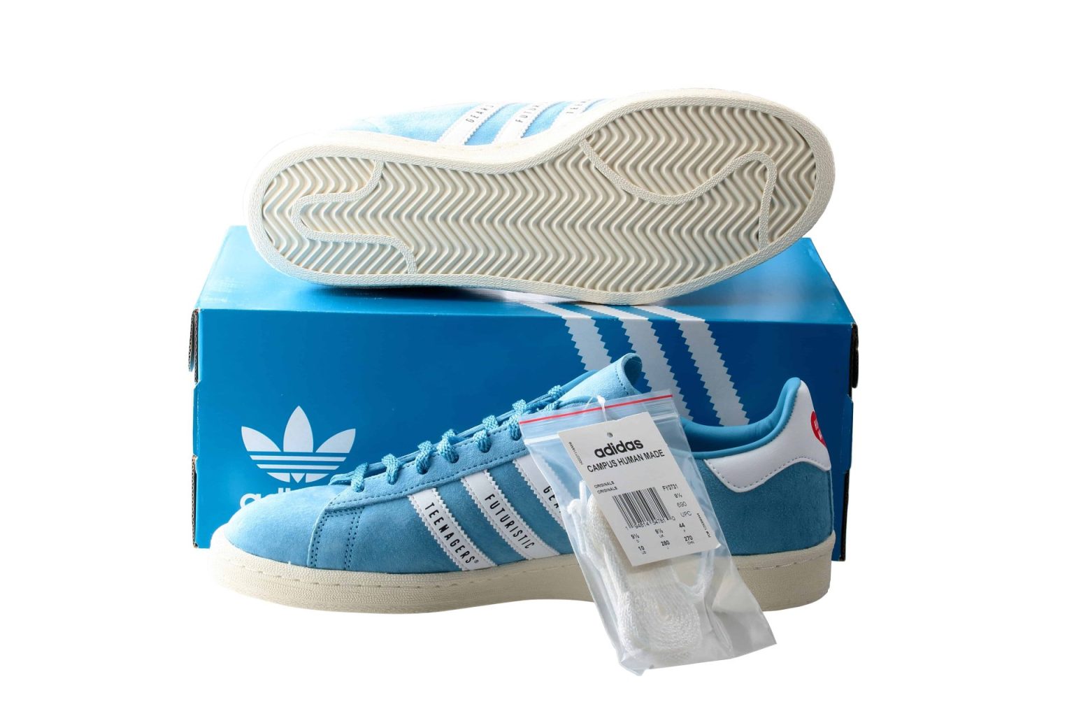 Human Made x Adidas Campus Shoes Size 10 | Baer & Bosch Auctioneers